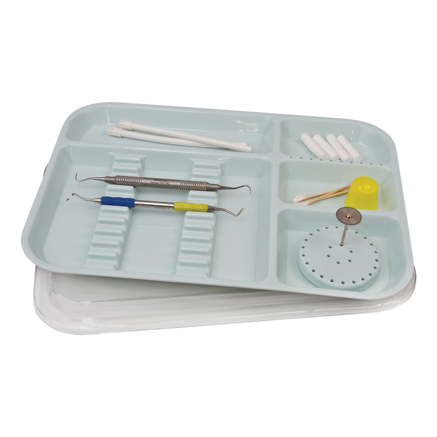 B Style Divided Set-up Tray - American Dental Accessories, Inc.