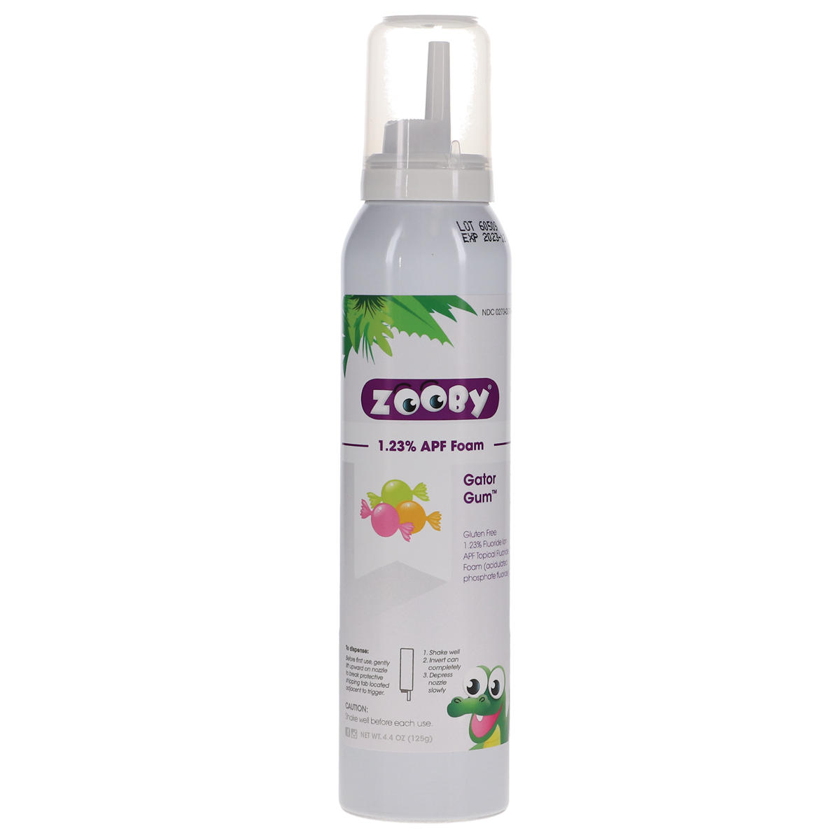Zooby APF 1.23% Fluoride Foam – American Dental Accessories, Inc.