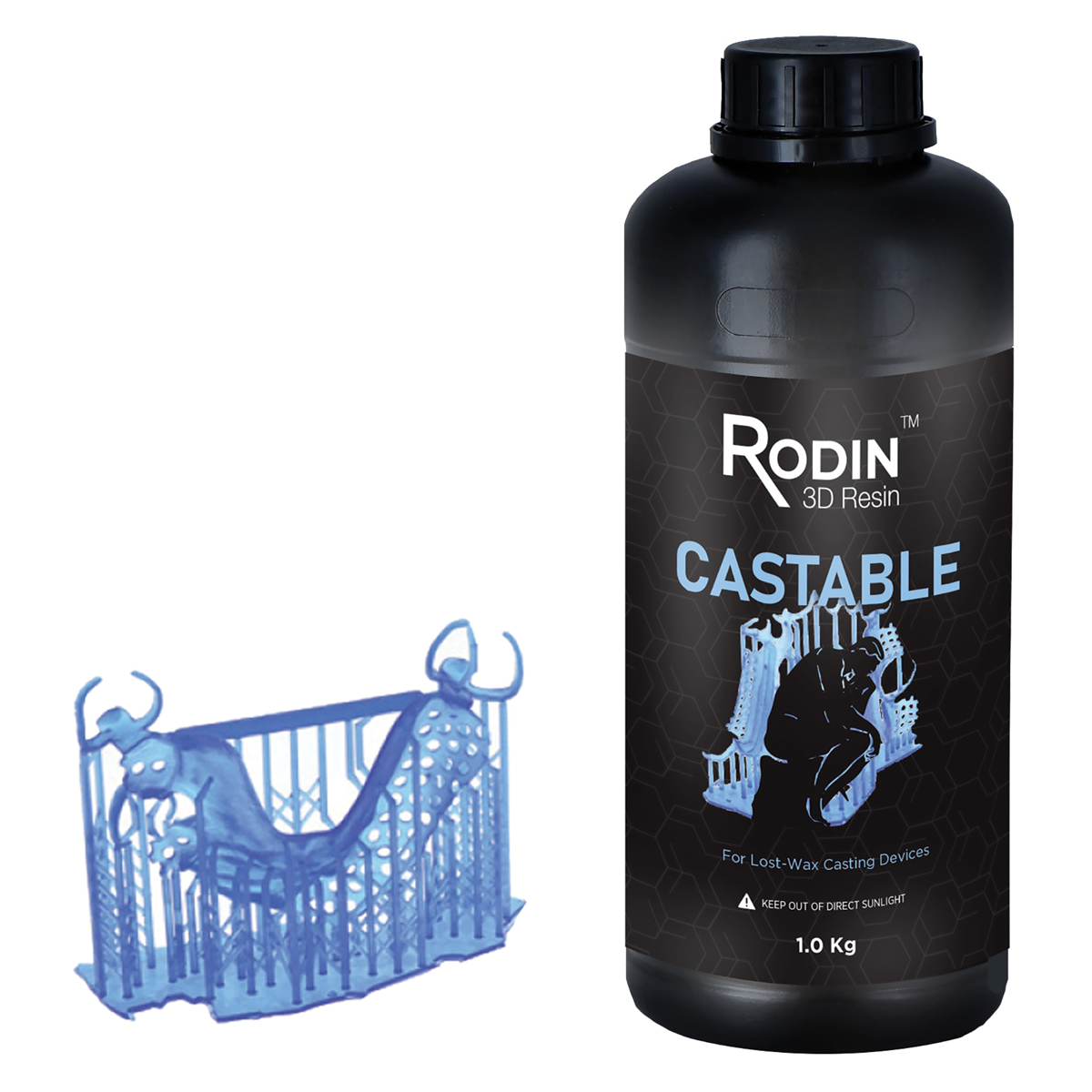 Rodin 3D Resin Castable Material – American Dental Accessories, Inc.