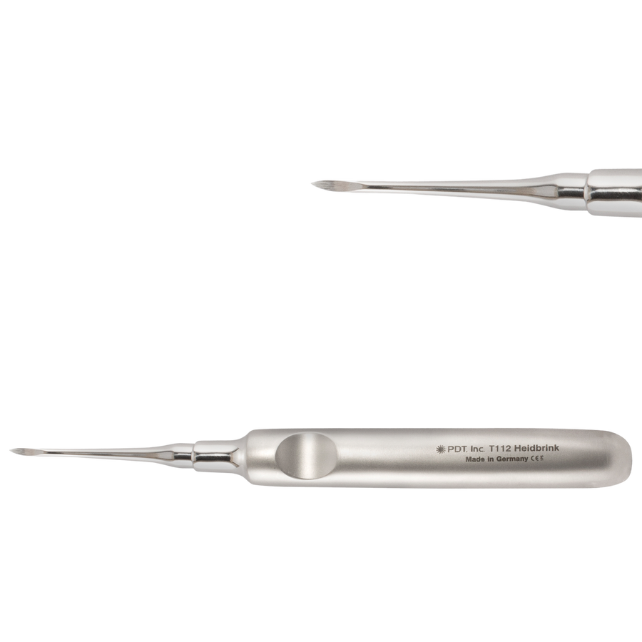 PDT Straight Heidbrink Root Elevator - American Dental Accessories, Inc.