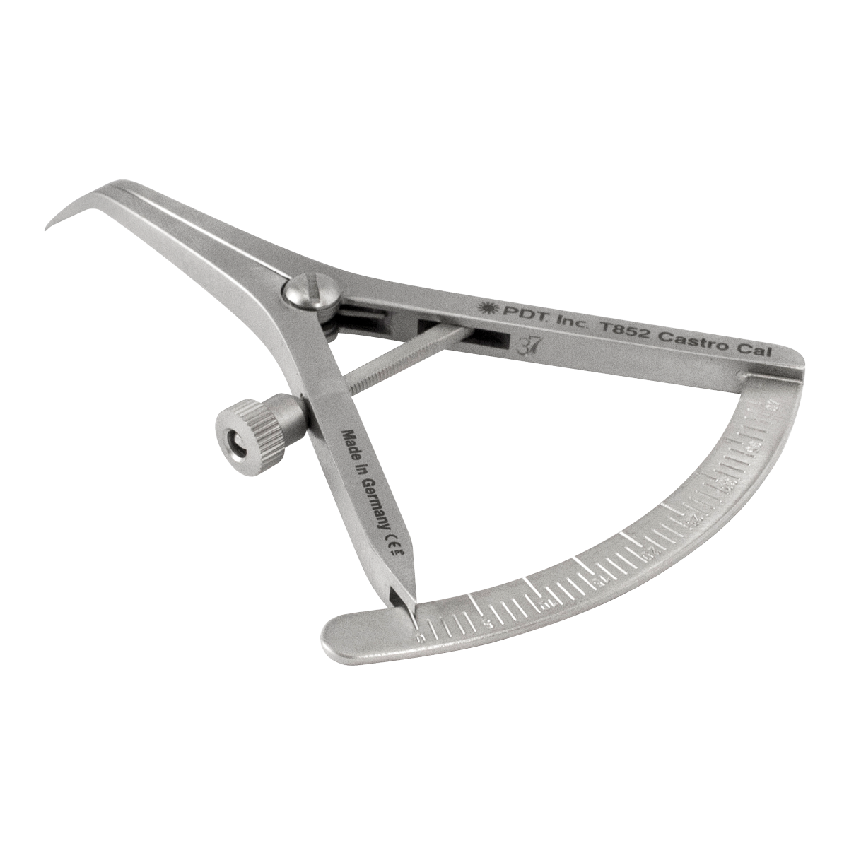 PDT Angled Castroviejo Measuring Caliper (9 cm) – American Dental ...