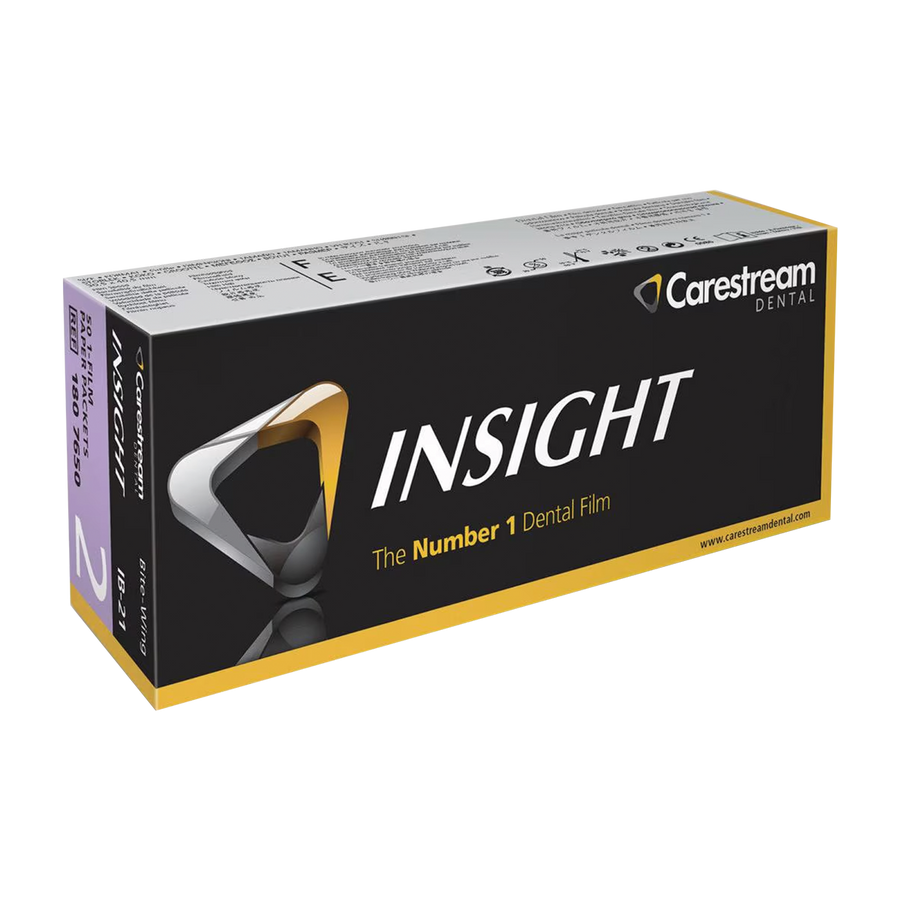 Carestream INSIGHT Film (IB-21 Bite-wing) - American Dental Accessories ...