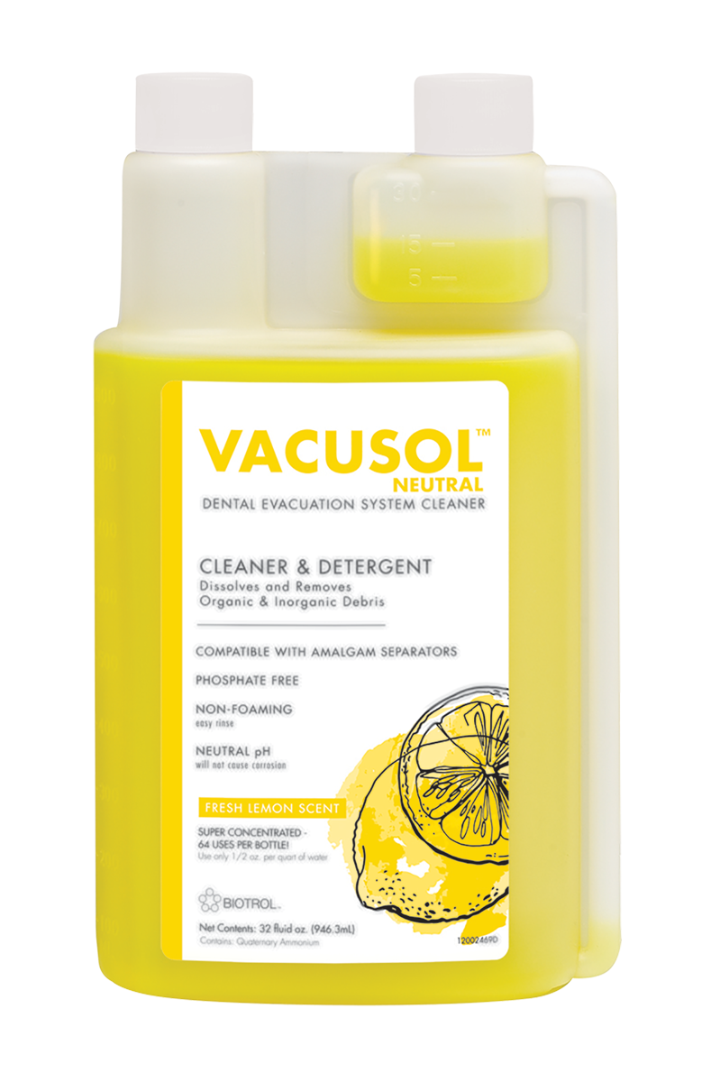 YOUNG Biotrol Vacusol Neutral Cleaner (32 oz) - American Dental ...