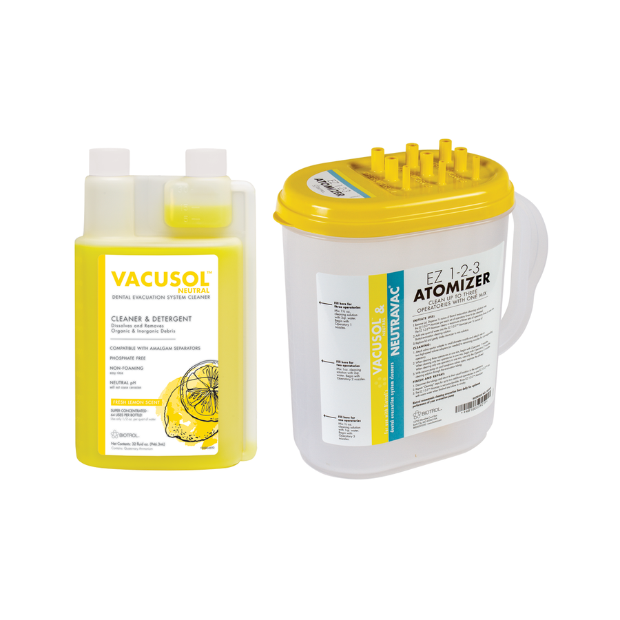 Biotrol Vacusol Neutral Cleaner Kit - American Dental Accessories, Inc.
