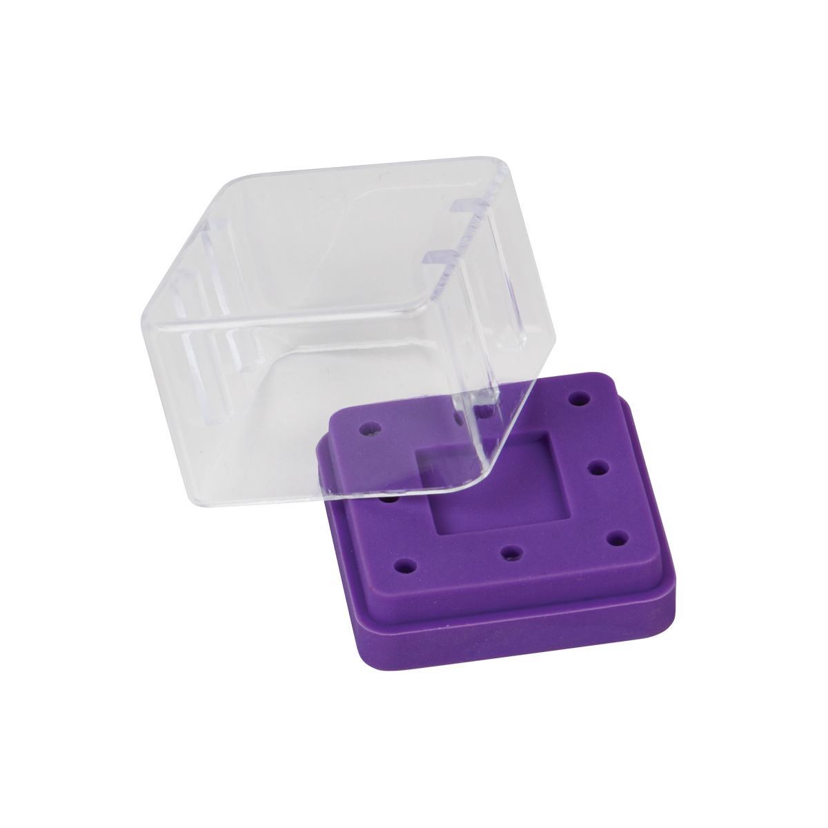 Square Magnetic Bur Block - American Dental Accessories, Inc.