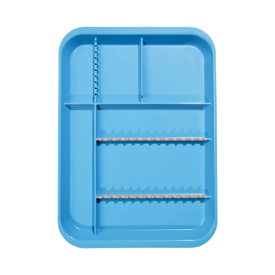 Zirc Divided Set-Up Tray - American Dental Accessories, Inc.