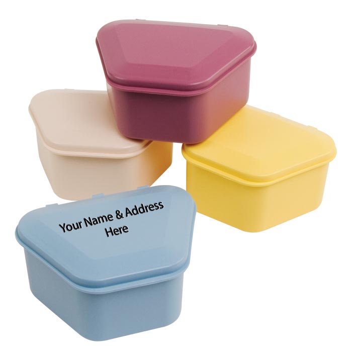 1-3/4" Imprinted Denture Boxes - American Dental Accessories, Inc.