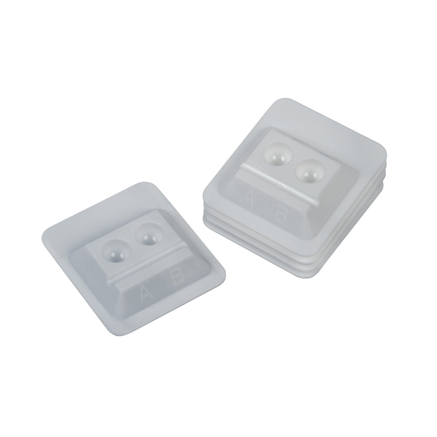 Disposable Mixing Wells - 2 Well - American Dental Accessories, Inc.