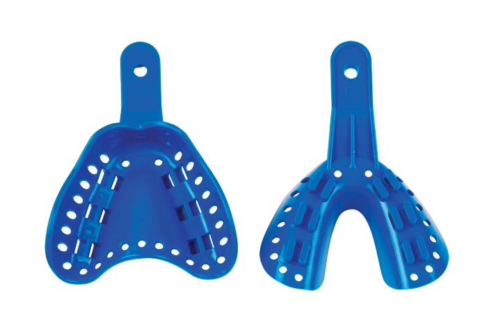 Adult Alginate Lock Impression Trays - American Dental Accessories, Inc.