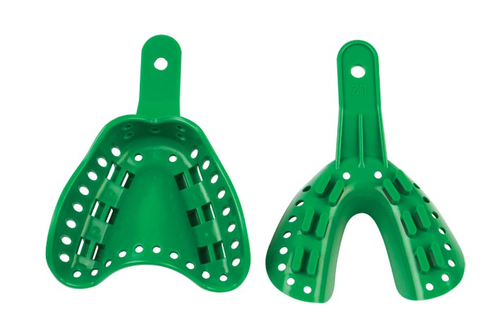 Adult Alginate Lock Impression Trays - American Dental Accessories, Inc.